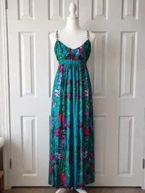 Lilly Pulitzer | Dresses | Lilly Pulitzer Villa In The Vias Floral Maxi ...